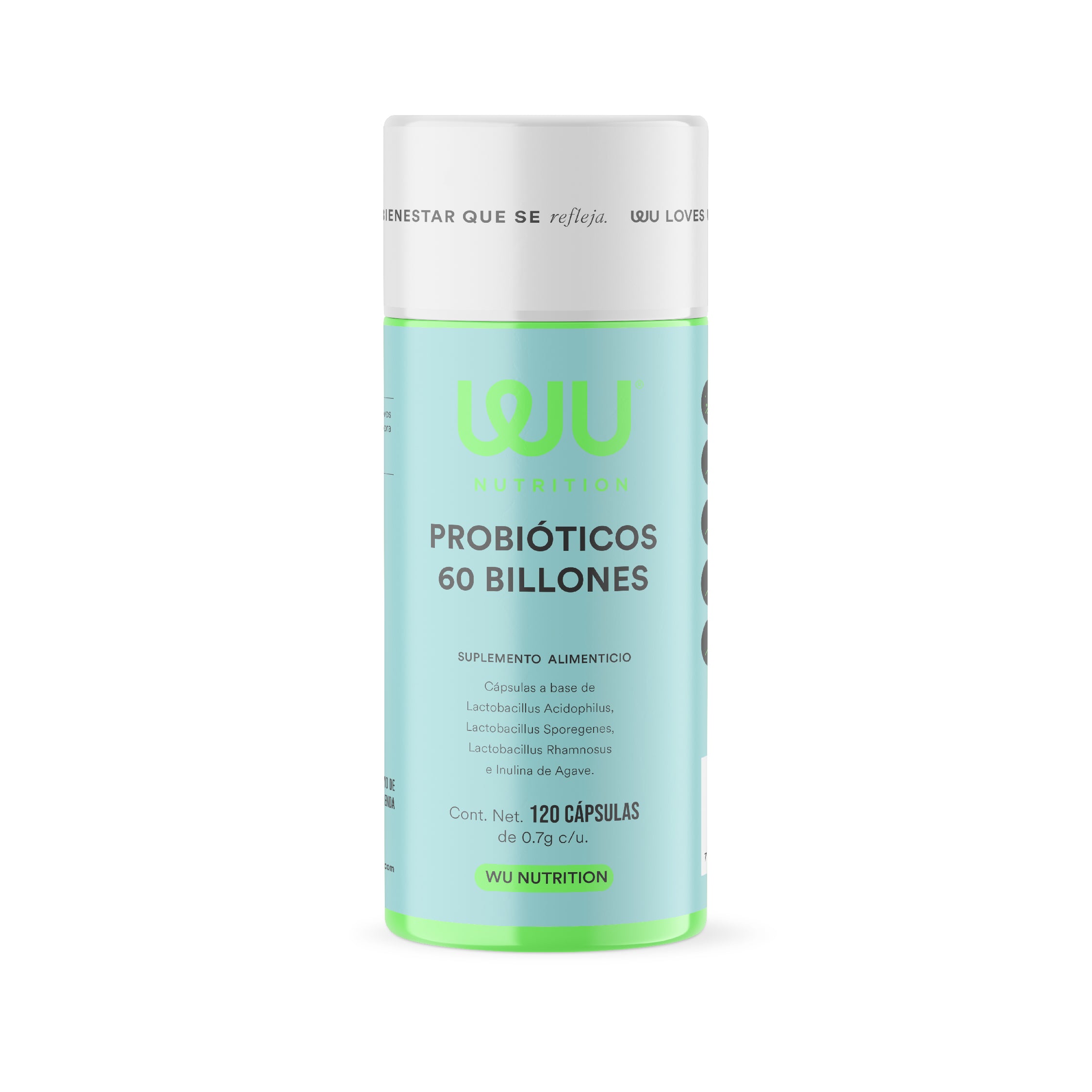 PROBIÓTICOS – 60 Billones UFC con Prebióticos y 3 Cepas para el ...