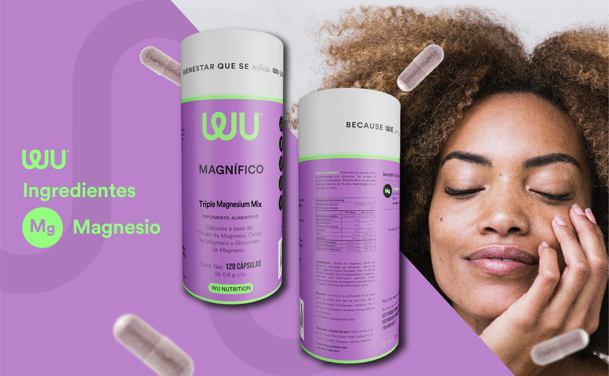 MAGNÍFICO - Triple Magnesium Mix • Citrato, Óxido y Gluconato de ...